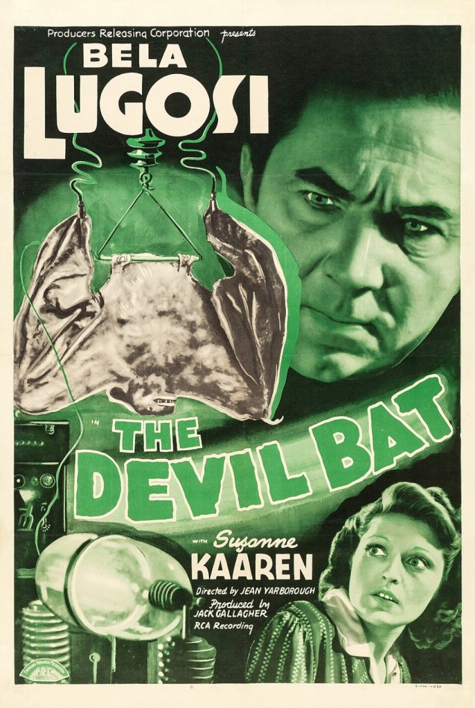 DEVIL BAT (1940) Bela Lugosi – It's Andy Fish!
